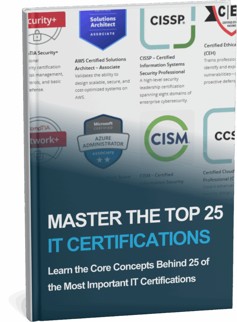 Top 25 IT Certifications Cheat Sheet - CommandLink
